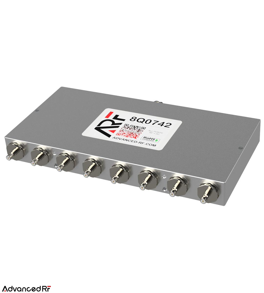 8-WAY DIVIDER/COMBINER, QMA, 8Q0742